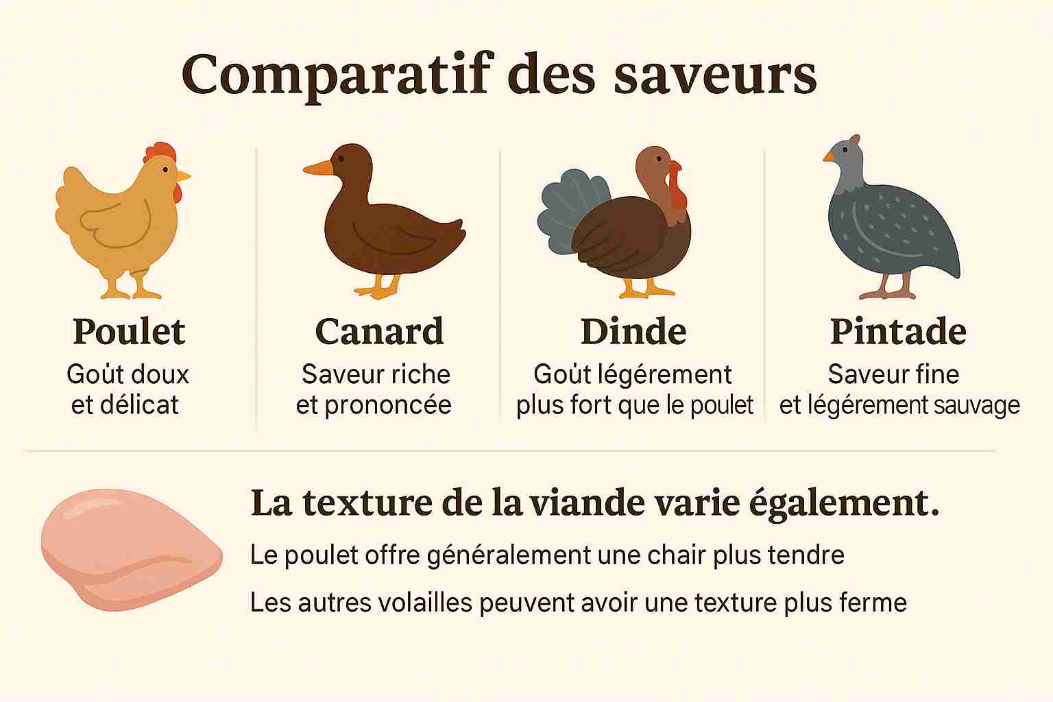 Poulet vs volaille : différences essentielles à connaître pour bien ...